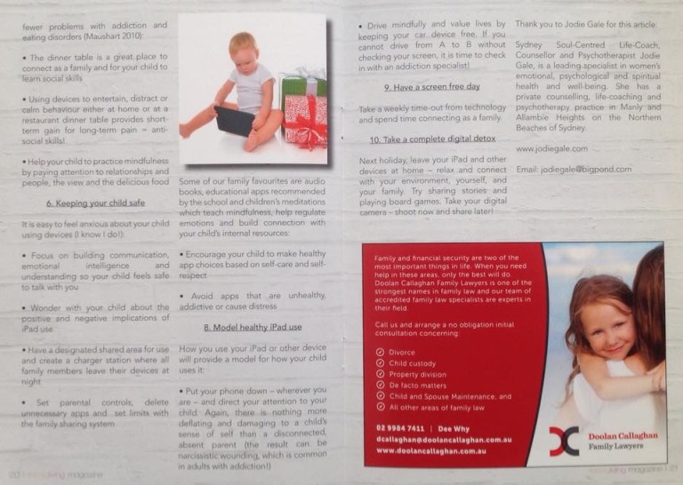 10 Tips for Healthy iPad Use for Kids and Their Parents - Jodie Gale